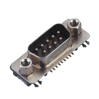 China WCON D type 15 pin connector 25mΩ Max Contact Resistance 500V AC/DC Blue/Black for sale