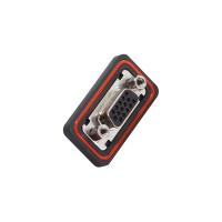 China WCON 9P D-SUB Waterproof  Female Dual Rows Solder  Type 6242-09FNG0B01 3.0AMP for sale