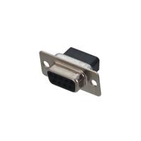 China WCON 9 Pin D Type Female Connector Slim HD/R Brass Sel Au/Ni 1000mΩ Min for sale