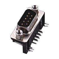 China WCON D-SUB DB 44P Connector Female Right anglefor PCB  type PBT Black Sel.1U