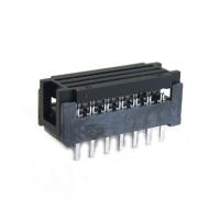 China WCON 1.27mm DIP Plug Connector 2*13P  PBT 30%GF UL94V-0  Brass  Sel Au/Ni for sale