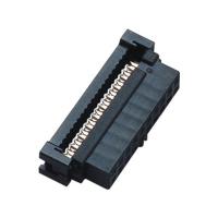 China WCON 2.0mm 2*10P IDC Female Connector PBT 30%GF UL94V-0  Phosphor Bronze IDC Cable Connectors for sale