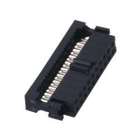 China WCON 2.0mm 2*10P IDC Female Connector PBT 30%GF UL94V-0  Phosphor Bronze IDC Cable Connectors for sale