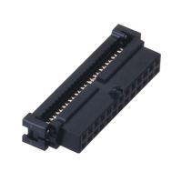 China WCON 2.0mm 2*10P IDC Female Connector PBT 30%GF UL94V-0  Phosphor Bronze IDC Cable Connectors for sale
