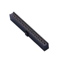 China 2.54 Pitch H=6.8mm Female Header Connector  180 degrees straight  For Electronics for sale