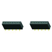 China 2.0 Female Header Single Row SMT PA9T TYPE1 Or TYPE2 High 4.3 AU over Ni for sale