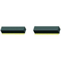 China Dual Row 180° SMT Female Header Connector PA9T Back 2 * 8 Pins 2.54 Pitch for sale