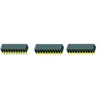 China Female Header Connector 1.0mm Picth H=3.7mm Single / Dual Row for sale