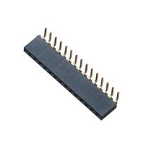 China 90 Degree Bending Insert Type Female Header Connector 2.54 Pitch 3.0AMP for sale