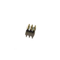 China WCON 1.27mm Pitch Round Pin Header Single Row 1*40P Straight height 2.2mm length 8.1mm  Connector for sale