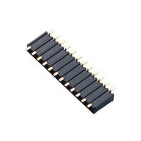 China Female Header Connector 2.54 spacing double row  PCB board  SMT ﹣40℃ to +105℃ for sale