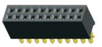 China 2.54 Spacing Two In Line Plastic High 8.5 Row Female PCB To PCB Connector for sale