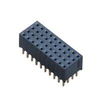 China 1.27mm 4*25Pin Female Header Connector phosphor Bronze  Sample Free for sale