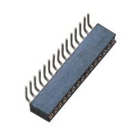 China WCON 1.27mm Michined Female Round Pin Header 2*30P DIP H=3.8mm L=6.0mm for sale