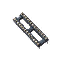 China IC Socket SMT Round Pin Header H=3.0 L=7.43 Row of Pitch 15.24 Product spacing for sale
