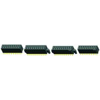 China 1.27 mm Female Header Double Row S/T W/T ﹣40℃ to +105℃ Operation Temperature for sale