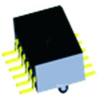 China WCON 1 Mm Pitch Pin Header , SMT PA9T Black Female Pin Headers for sale