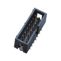 China Plate Alignment Box Header Connector SMT PA9T Brass With Harpoon for sale