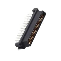China 1.27mm board to board connector female 20 - 68 pins polyester phosphor bronze for sale