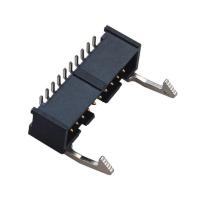 China Power Latch Header Connector Ejector 2.54mm Bending Brass gold or tin plating for sale