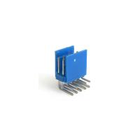 China Right Angle SMT 4P 2.54mm Pitch Connector , Pcb Connectors Wire To Board for sale