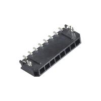 China 3.0mm Wafer Single Row Right Angle SMT With Clip Connector wire to board connector for sale