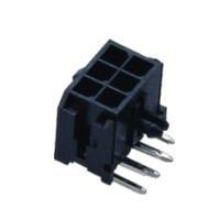 China Dual Row 3.0mm Housing Wire To Board Connector LCP black ROHS matching with WF3001-T for sale