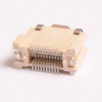 China 0.635mm Female board to board power Gold-plated LCP Natural industrial automation for sale