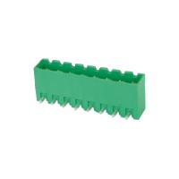 China 1*4P 7.62 Pluggable Terminal Block Male PA66  L=15.5/3.9 Close Type for sale