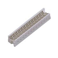 China WCON IDC Type Circuit Board Wire Connectors 1.27mm  24p Pbt White Sn Plated for sale