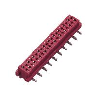 China WCON 8pin Wire To Board Connector Red  Female Smt Pa46 With Cap / Latch for sale