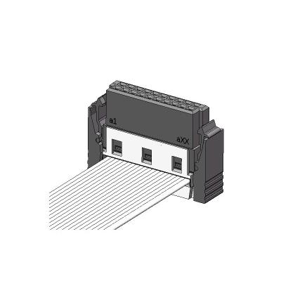 China WCON 1.27 Pith Female Pcb To Pcb Connector Sdc Idc Type Winding Displacement for sale