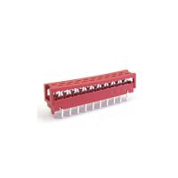 China Red Mrc Connect Idc Cable Connector board to wire connectors / Phosphor Bronze 1.27mm for sale