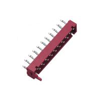 China WCON 1.27mm Mrc Wire To Board Connector 500V 1.0 Amp With Red Wiring Head for sale