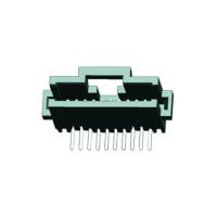 China WCON 1.27mm Wafer Connectors  Right Angle PCB  Wire To Board Phosphor for sale