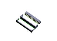 China 1.27*2.54mm PBT IDC Socket 20 Pin Ribbon Cable  Female WCON Connector for sale