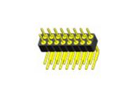 China WCON Round Pin Header Female 2mm  For PCB Computer Communication Cable for sale