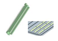 China European connector Straight DIP PBT grey Pcb Male 96Pin Din 41612  2.54mm ROHS for sale