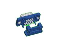 China Male Dual Row IDC Type D Sub Connector PBT  Brass 9 Pin Piercing line for sale