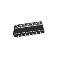 China 1.25mm Female Header  Single Row Right Angle Through Board Connector for sale