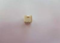 China 2.54mm Wafer 2*3P SMT W/T Latch Wire To Board Connector W/O Cut Brass for sale