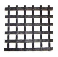 China 50kn/M-200kn/M Glass Fiber Geogrid Modified Bitumen Coated For Paving Reinforcement for sale