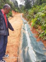 China Cement Sand Blanket Rolls GCCM Concrete Erosion Mat For Slope Protection for sale