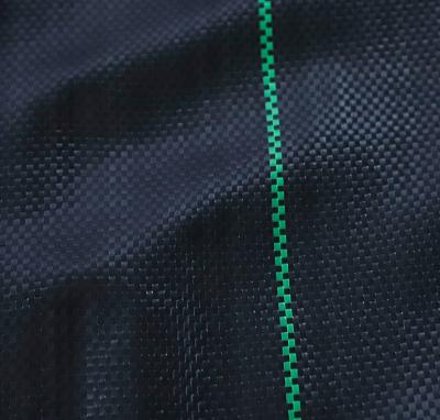 China Uv Stablizer Pp Woven Geotextile Agriculture Plastic Ground Cover Mat Black 70-100gsm for sale