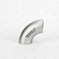 China 304 304L Stainless Steel Butt Welded Pipe Fittings 90 Degree Elbow Connection Type Butt Welded ASTM AISI GB DIN JIS for sale