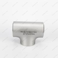 China 304 316 Weld Tube Stainless Steel Pipe Fittings Equal Tee for sale