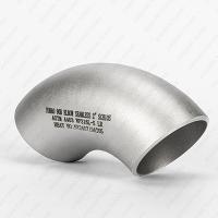 China DN10-DN850 SCH10-SCH150 304 stainless steel 90 degree elbow SS BW Pipe Fitttings for sale