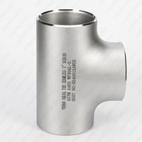 China High Pressure SS BW Tube Stainless Steel Equal Tee Butt Welded Pipe Fittings for sale