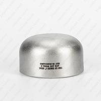 China 304 304L 316 316L Stainless Steel Buttweld Caps Sand Rolling for sale