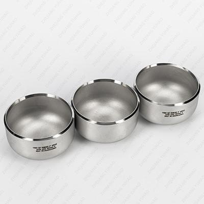 China Butt Weld Ss 304 316 Sch40 Seamless Pipe Stainless Steel End Caps Pipe Fitting for sale